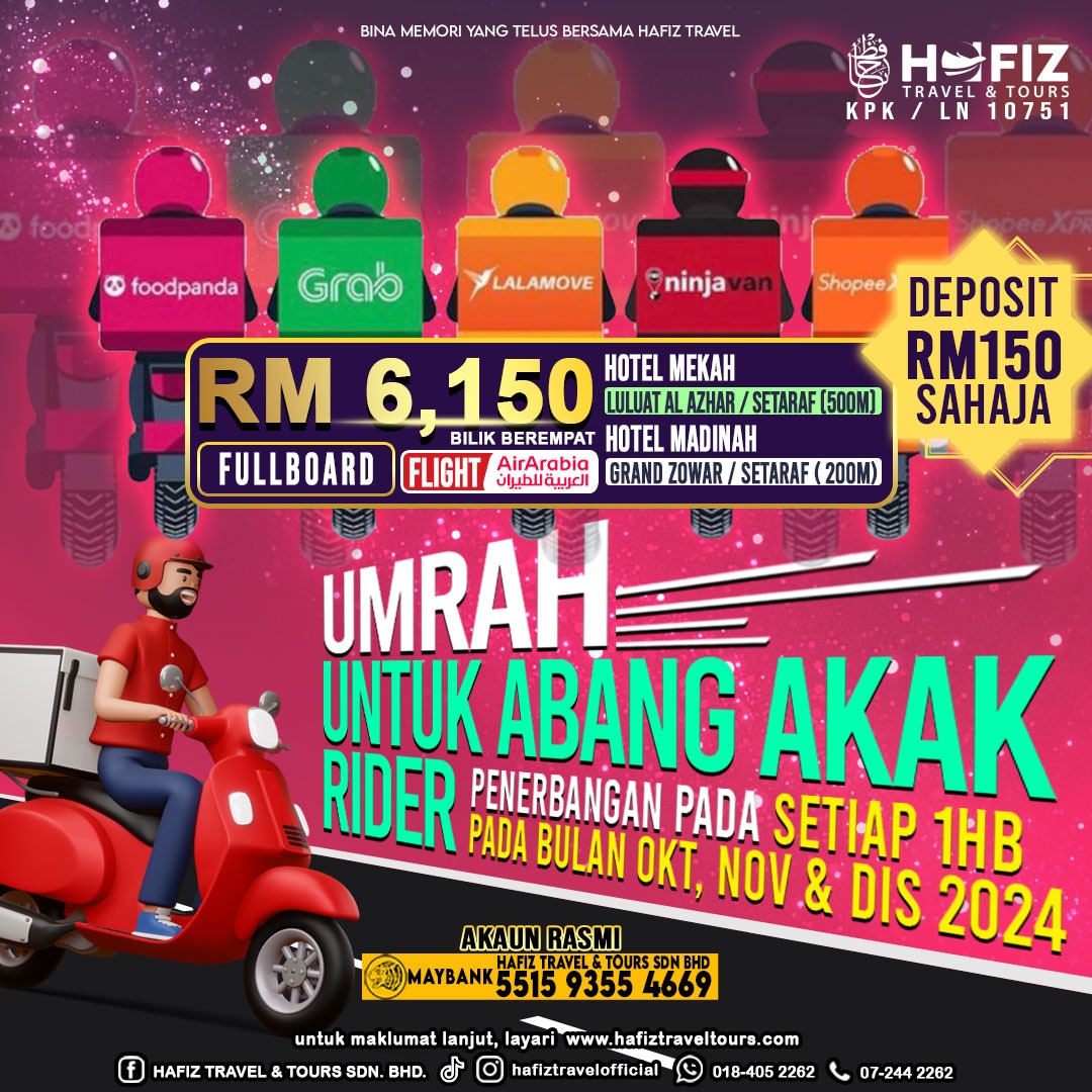 HAFIZ Travel & Tours Sdn Bhd – BINA MEMORI YANG TELUS BERSAMA HAFIZ